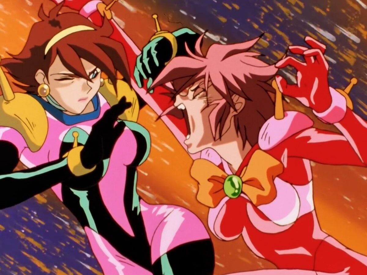 G Gundam Characters Rain