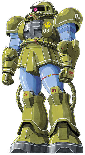 MS-06A Zaku II First Mass Production Type | The Gundam Wiki | Fandom