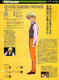 Gundam Wing Quatre