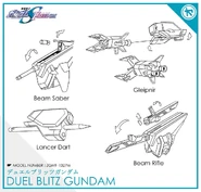 ZGMF-1027M Duel Blitz Gundam | The Gundam Wiki | Fandom