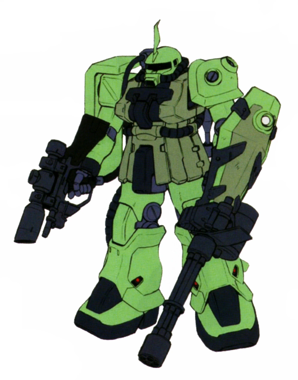 MS-06F-2 Zaku II (Rangefinder) | The Gundam Wiki | Fandom