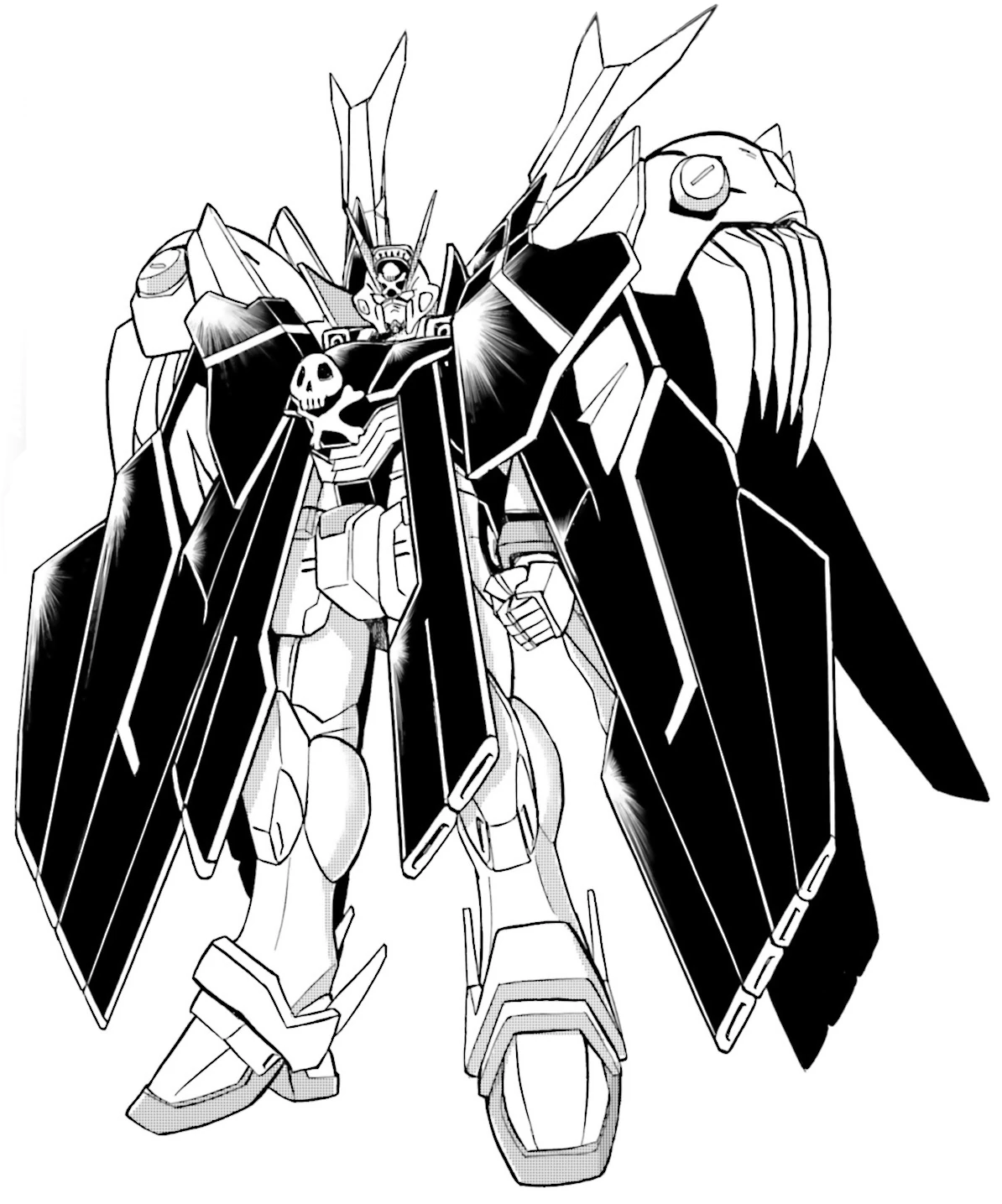 JMSX-11FFF Crossbone Gundam X-11 Fata Morgana Full Cloth | The Gundam ...