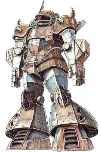 MS-07H Gouf Flight Test Type | Gundam | Fandom