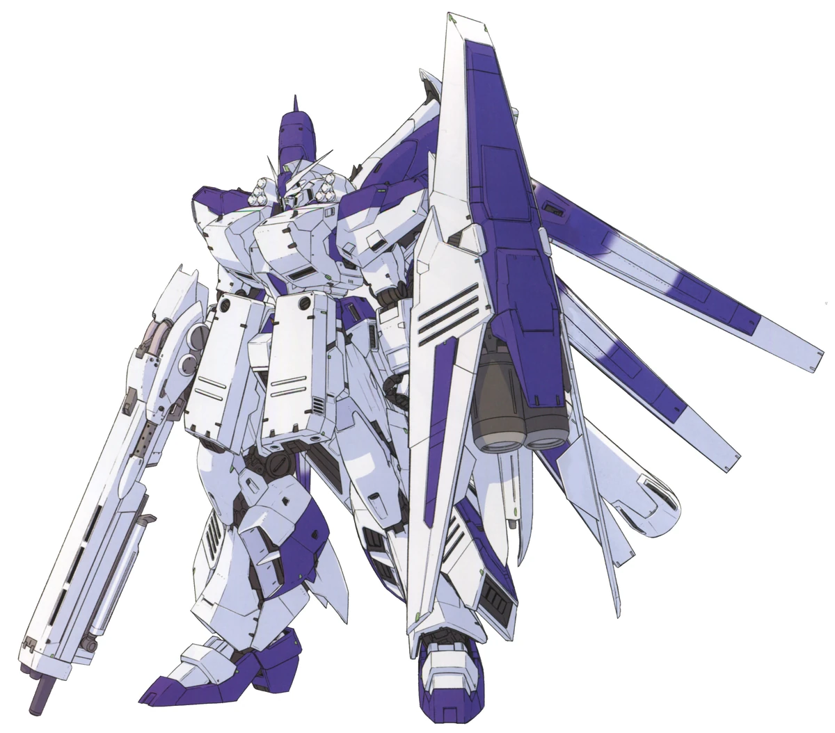 FA-93-ν2HWS Hi-ν Gundam Heavy Weapons System Type | The Gundam Wiki | Fandom