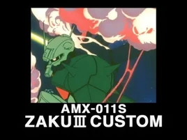 AMX-011S Zaku III Custom | The Gundam Wiki | Fandom