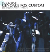 RGE-B790CF Genoace Fox Custom | The Gundam Wiki | Fandom