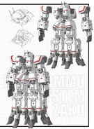 MSN-01 Psycommu System Zaku | The Gundam Wiki | Fandom