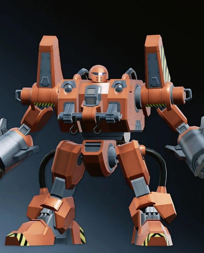 Mobile Worker MW-01 Model 01 Late Type | Gundam Breaker Wikia | Fandom
