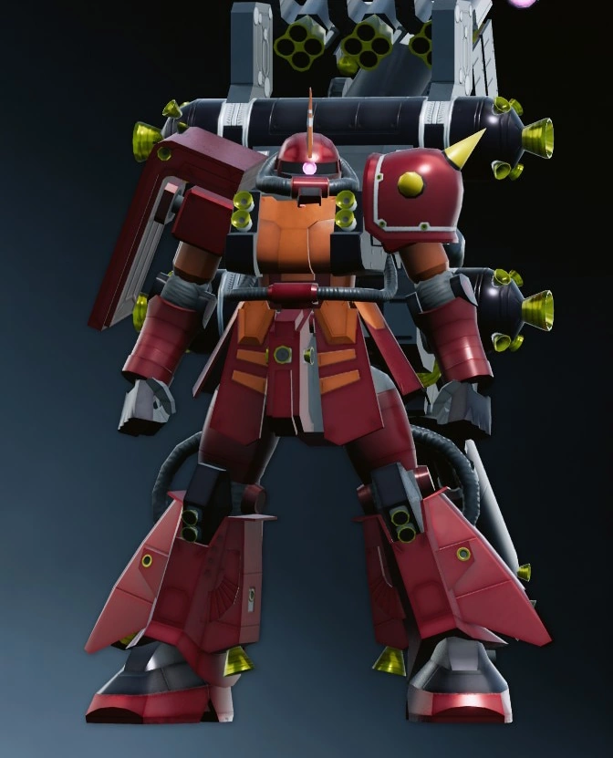 MS-06R Zaku II High Mobility Type (Reuse "P" Device) | Gundam Breaker ...