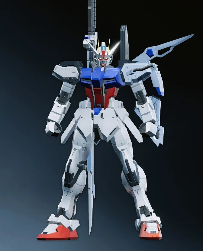 GAT-X105+AQM/E-X02 Sword Strike Gundam | Gundam Breaker Wikia | Fandom