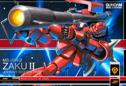 Zaku II Johnny Ridden Type | Gundam Duel Company Wiki | Fandom