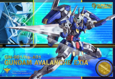 Gundam Avalanche Exia | Gundam Duel Company Wiki | Fandom