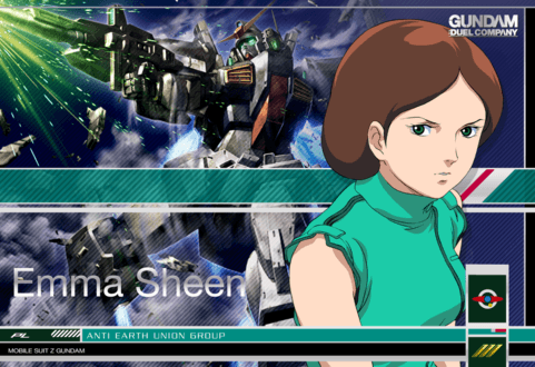 Emma Sheen | Gundam Duel Company Wiki | Fandom