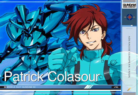 Patrick Colasour | Gundam Duel Company Wiki | Fandom