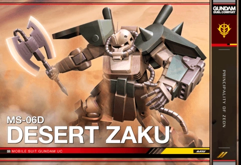 Desert Zaku | Gundam Duel Company Wiki | Fandom
