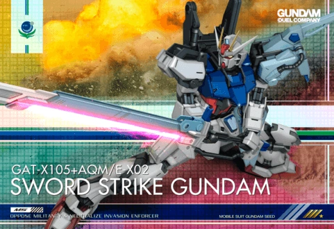 Sword Strike Gundam | Gundam Duel Company Wiki | Fandom