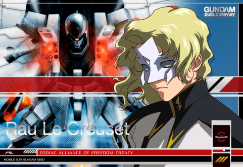 Rau Le Creuset | Gundam Duel Company Wiki | Fandom