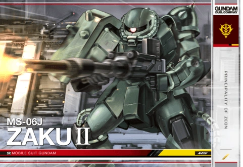 Zaku II (V2) | Gundam Duel Company Wiki | Fandom
