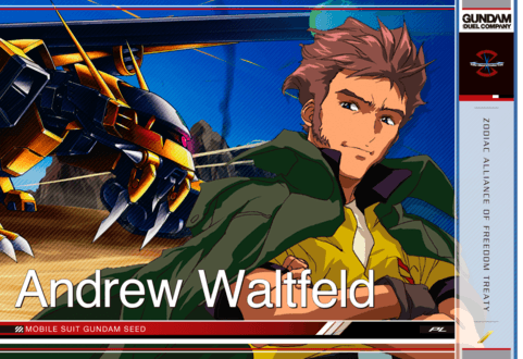 Andrew Waltfeld | Gundam Duel Company Wiki | Fandom