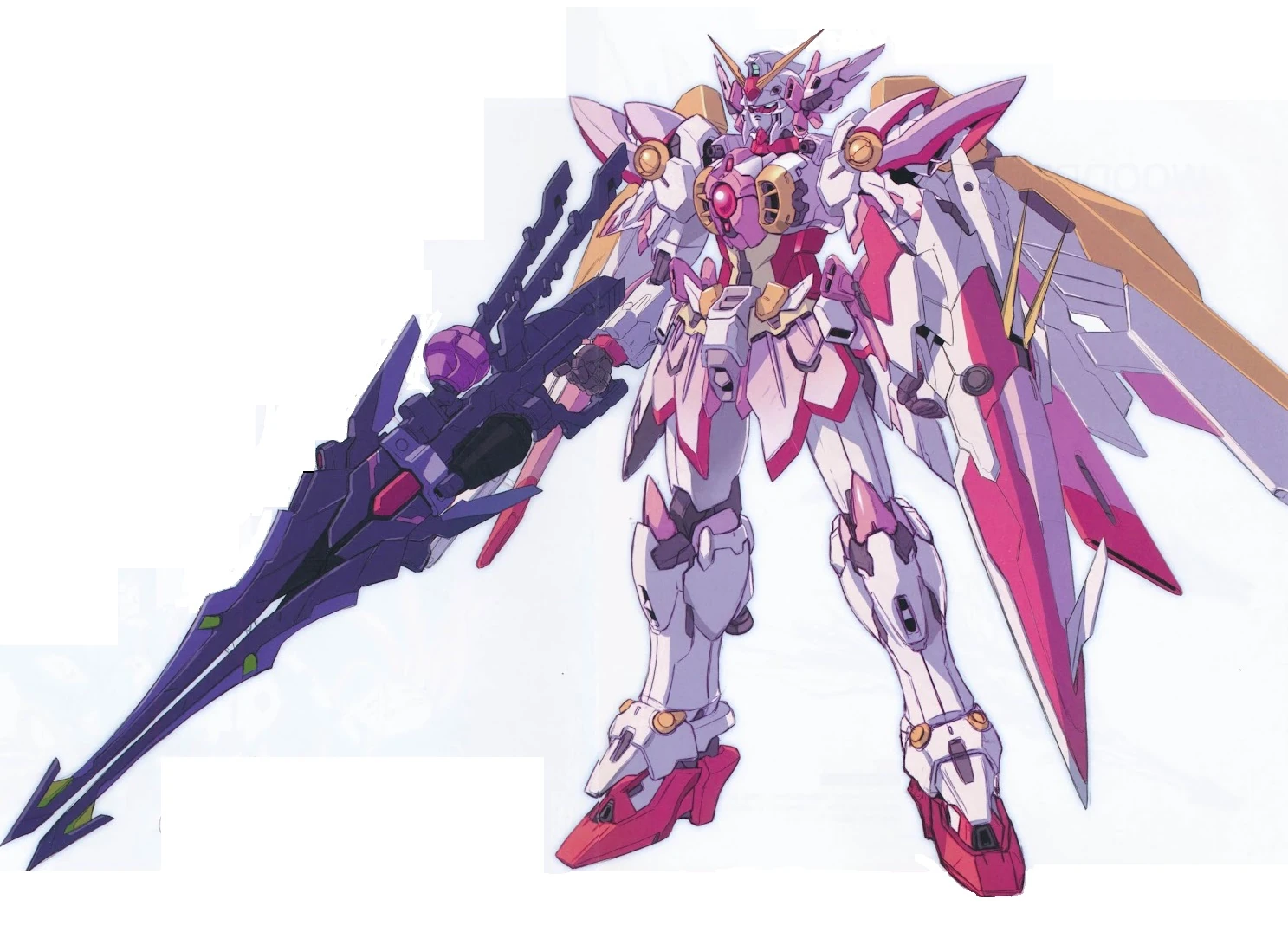 XXZG-00W1 Gundam Wing Zero Sakura | Gundam Fanon Wiki | Fandom