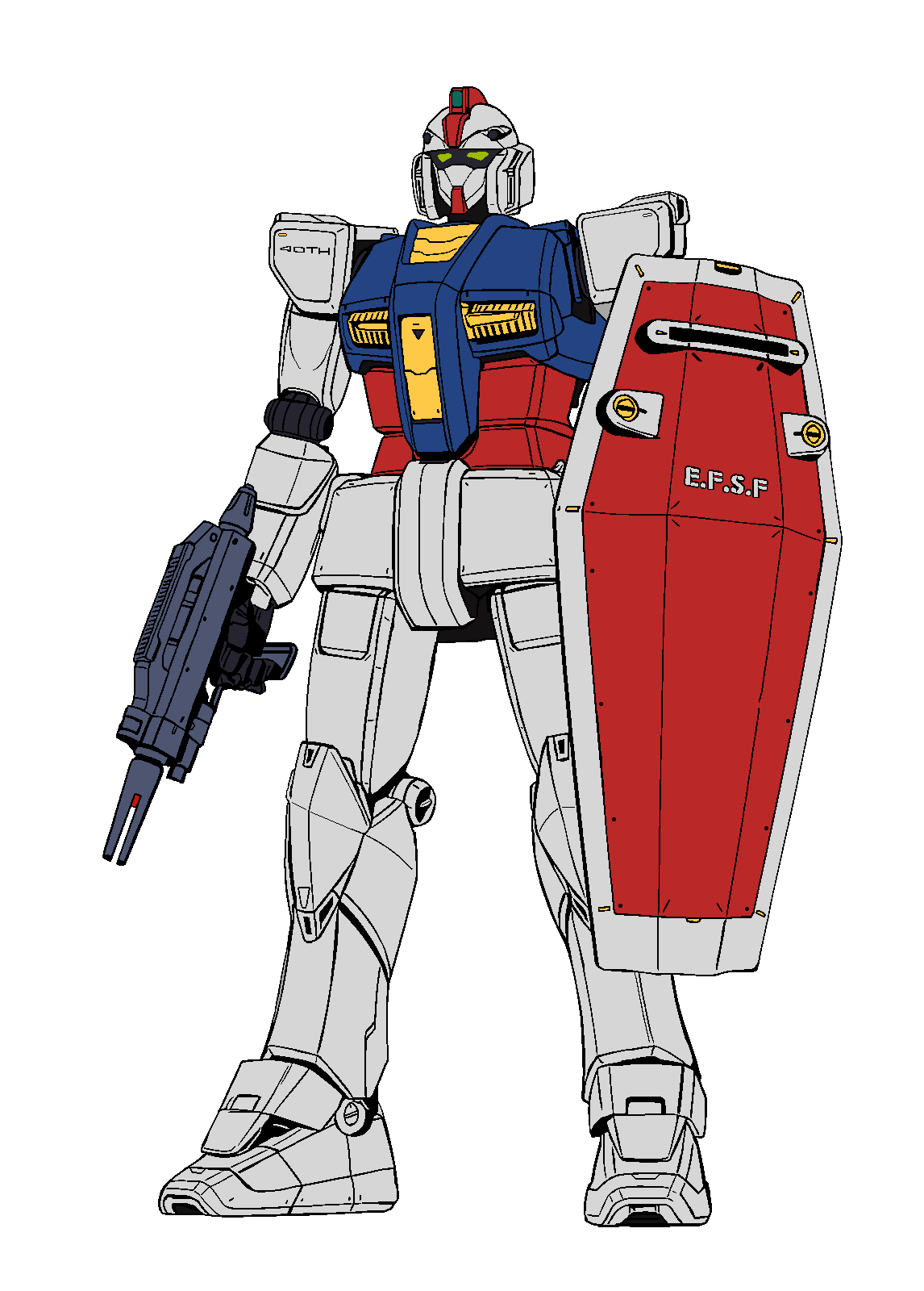 RX-80 Gundam Mass Production Type | Gundam Fanon Wiki | Fandom