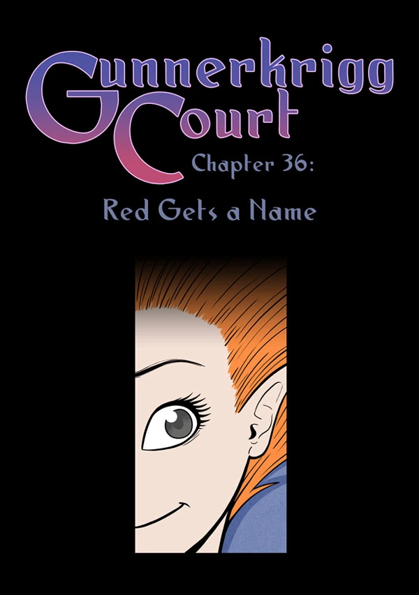 Chapter 36: Red Gets a Name | Gunnerkrigg Court Wiki | Fandom