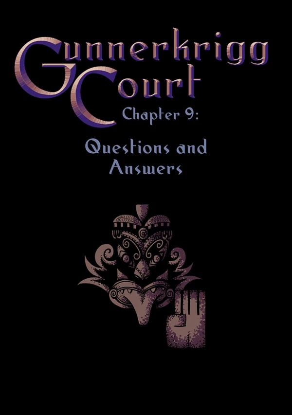 Chapter 9: Questions and Answers | Gunnerkrigg Court Wiki | Fandom
