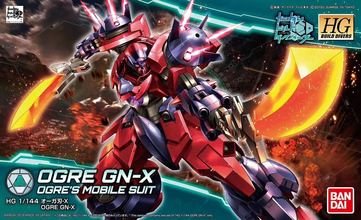 HGBD GNX-803OG Ogre GN-X | Gunpla Wiki | Fandom