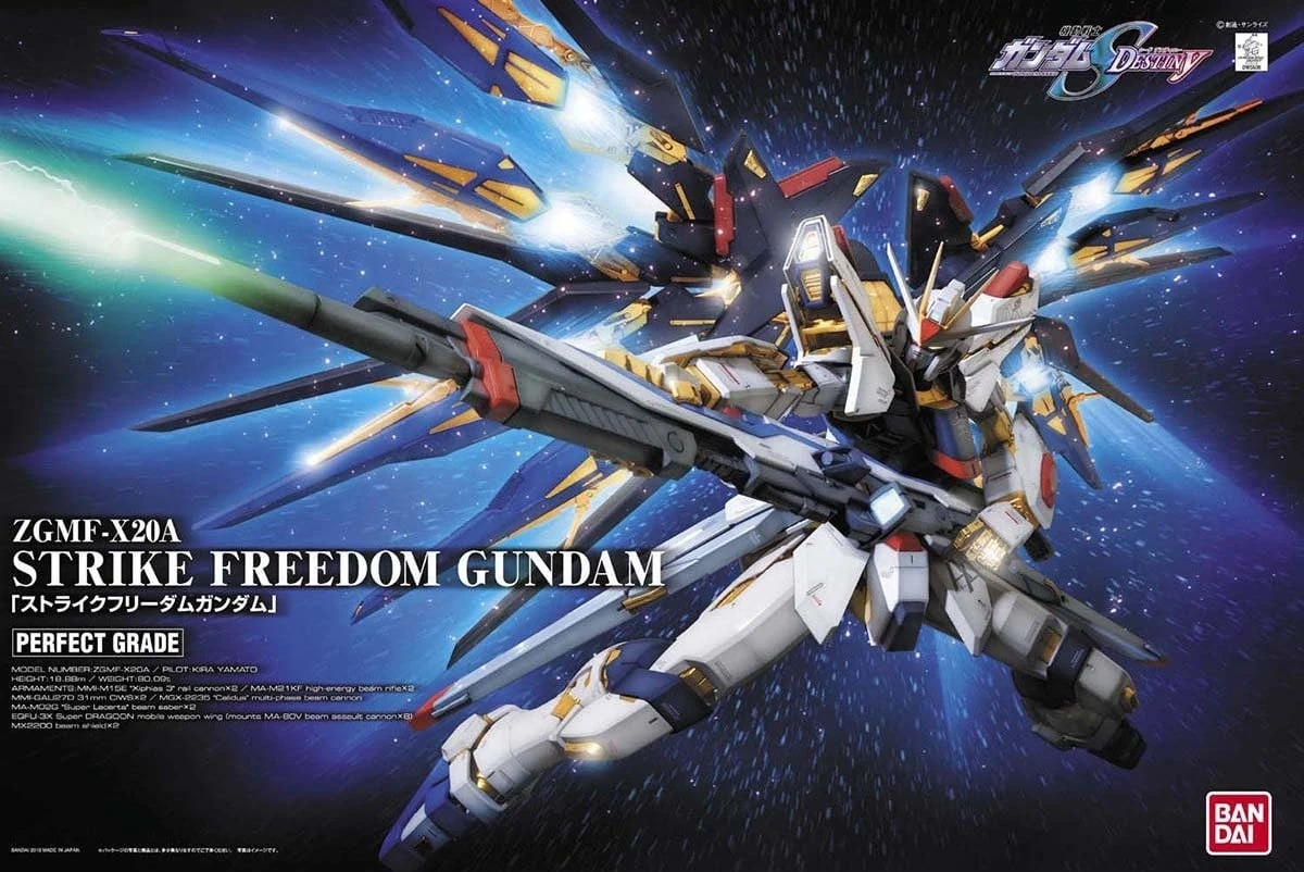 PG ZGMF-X20A Strike Freedom Gundam | Gunpla Wiki | Fandom