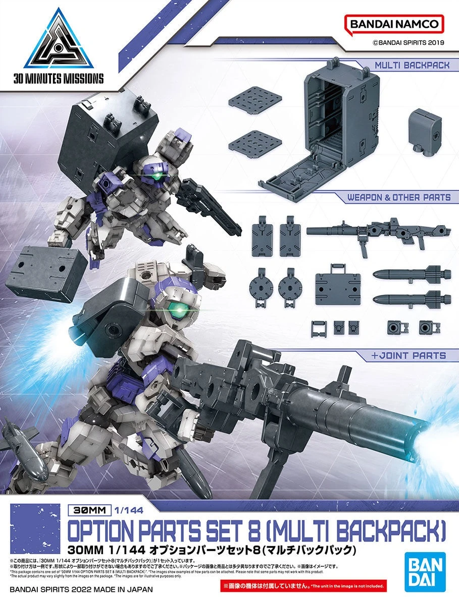 30MM 1/144 Option Parts Set 8 (Multi Backpack) | Gunpla Wiki | Fandom