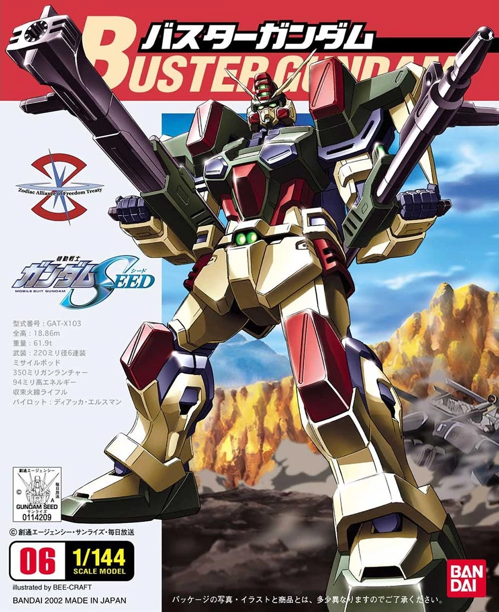 1/144 GAT-X103 Buster Gundam | Gunpla Wiki | Fandom