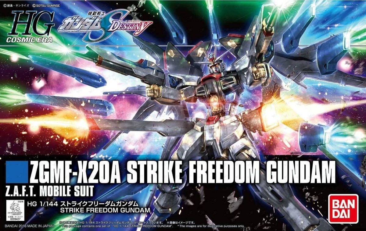 HGCE ZGMF-X20A Strike Freedom Gundam | Gunpla Wiki | Fandom
