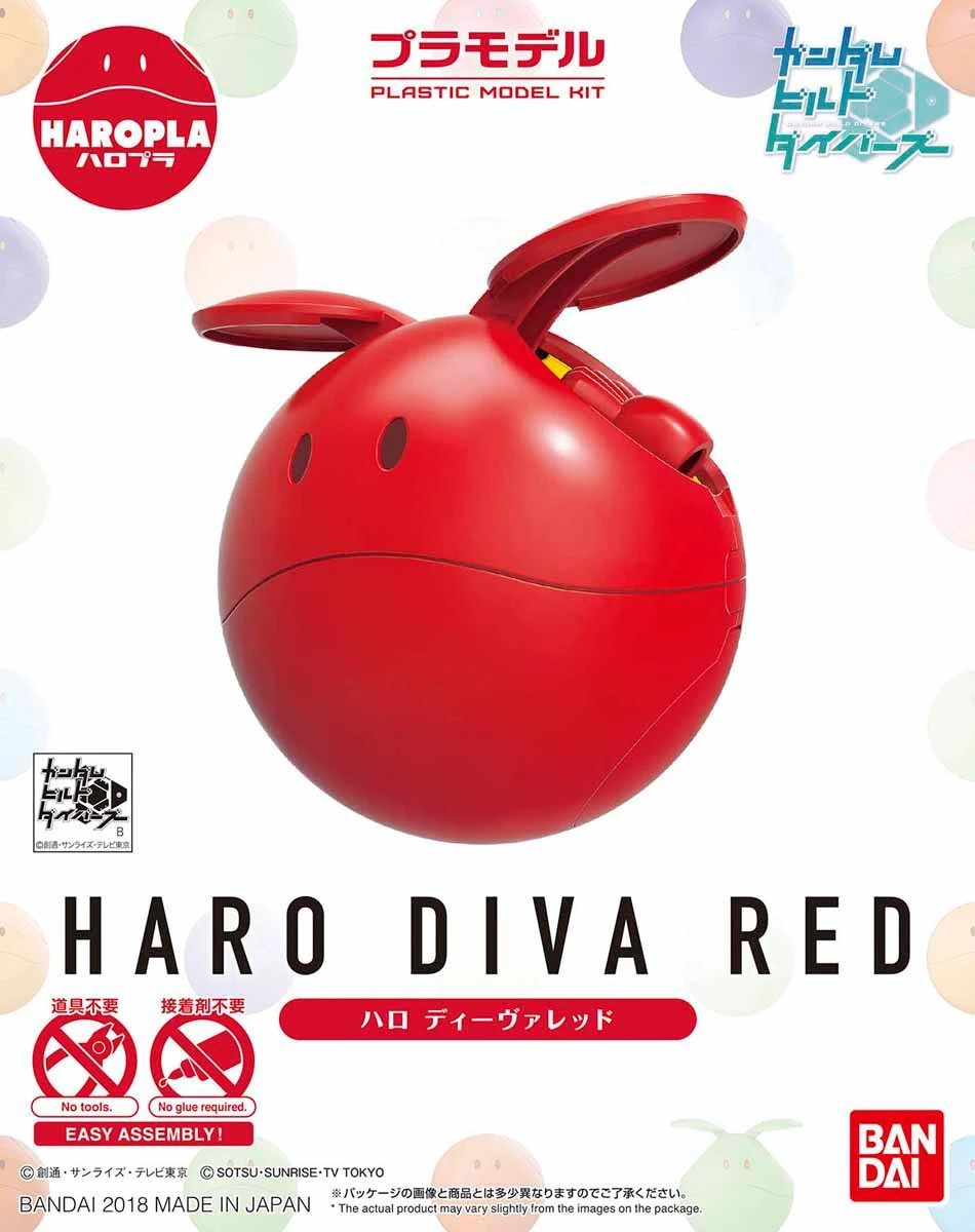 Haropla Haro (Diva Red) | Gunpla Wiki | Fandom