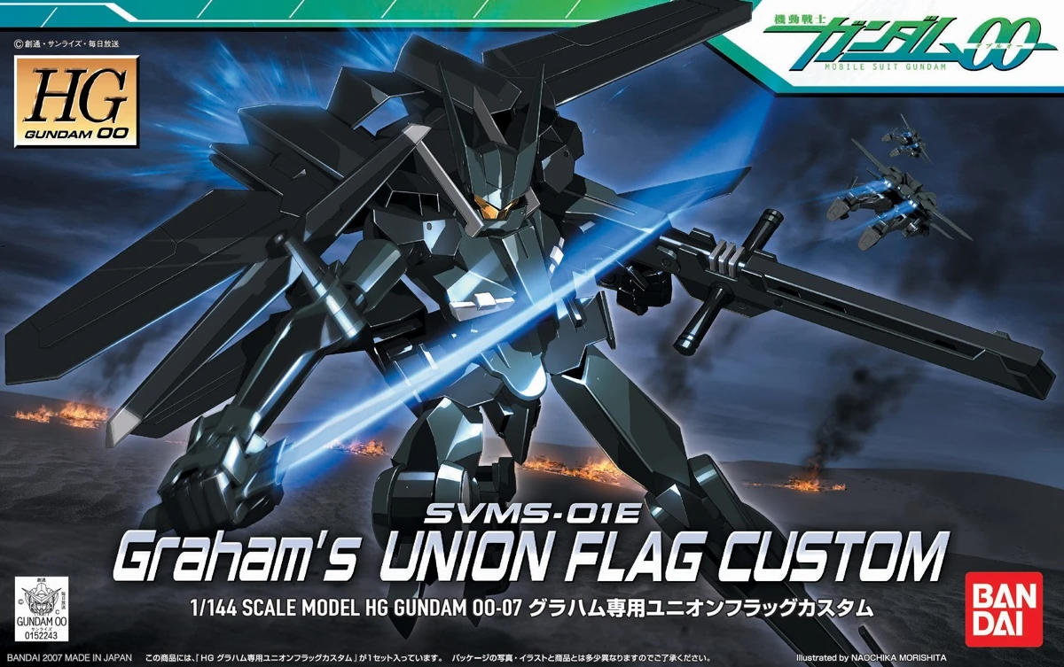 HG00 SVMS-01E Graham's Union Flag Custom | Gunpla Wiki | Fandom