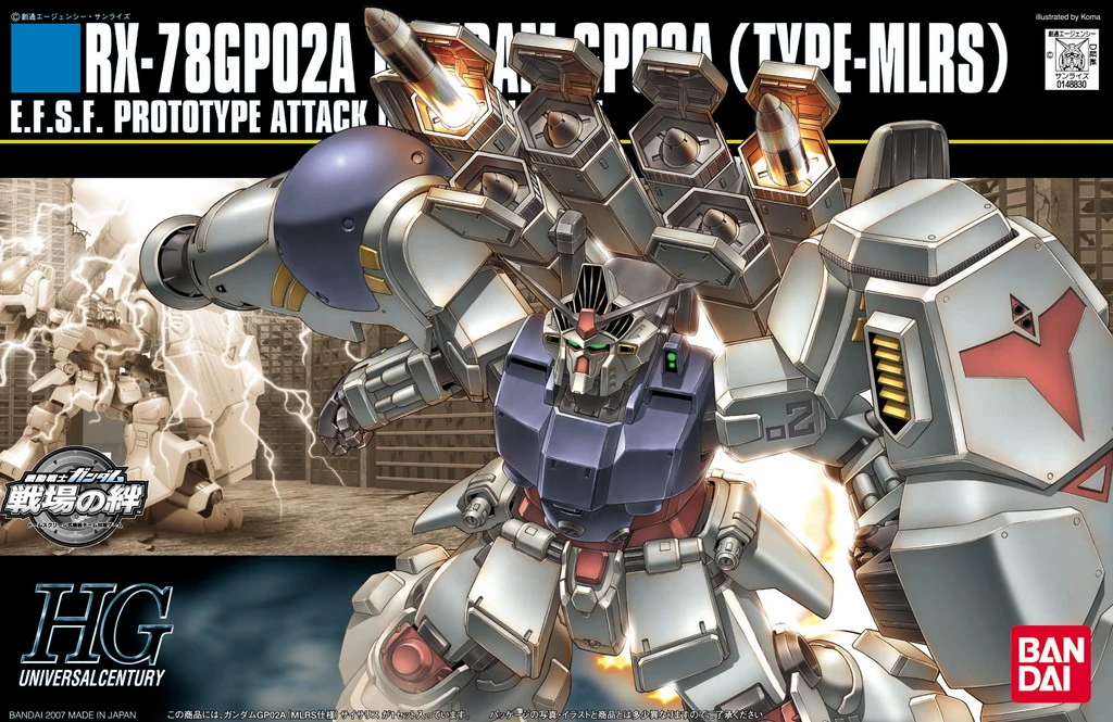 HGUC RX-78GP02A Gundam GP02A (Type-MLRS) | Gunpla Wiki | Fandom