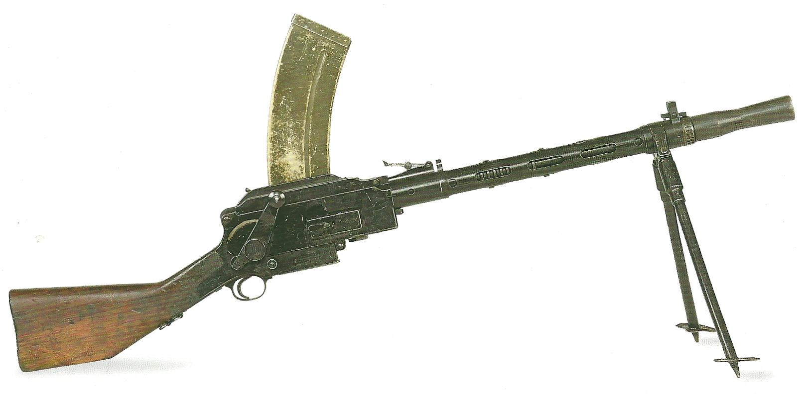 What variant of the Madsen machine gun is that? Photographed in Ukraine ...