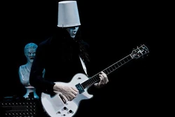 Buckethead With Guns And Roses