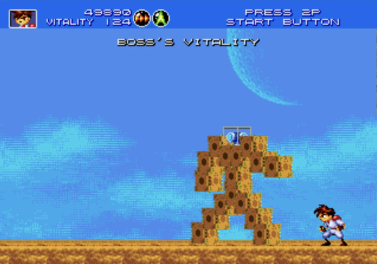 Bravoo Man | Gunstar Heroes Wiki | Fandom