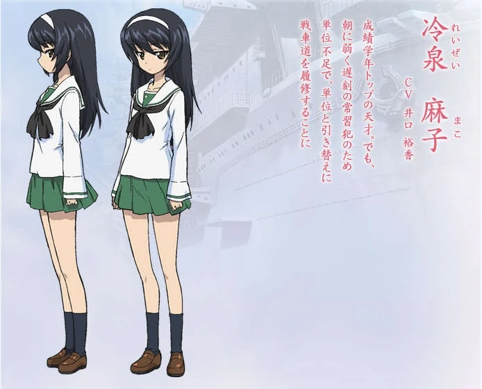 Mako Reizei/Gallery | Girls und Panzer Wiki | Fandom