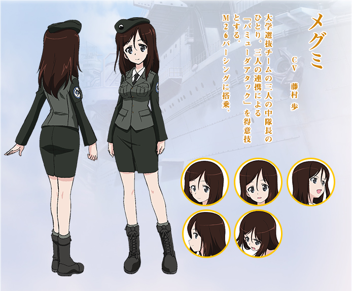 Megumi Wikia Girls Und Panzer Fandom