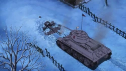 Oarai Girls Academy vs. Pravda Girls High School | Girls und Panzer ...