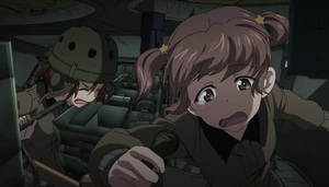 Helmet-Chan | Girls und Panzer Wiki | Fandom