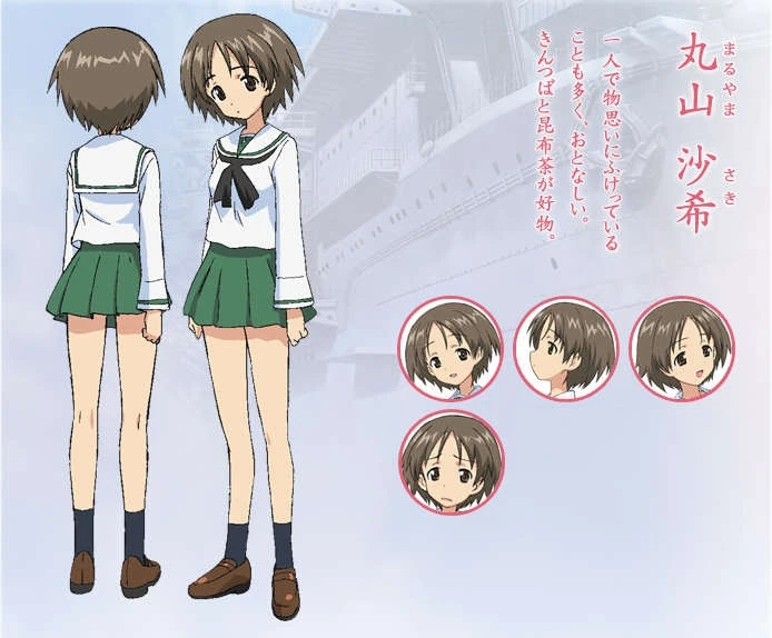 Saki Maruyama/Gallery | Girls und Panzer Wiki | Fandom