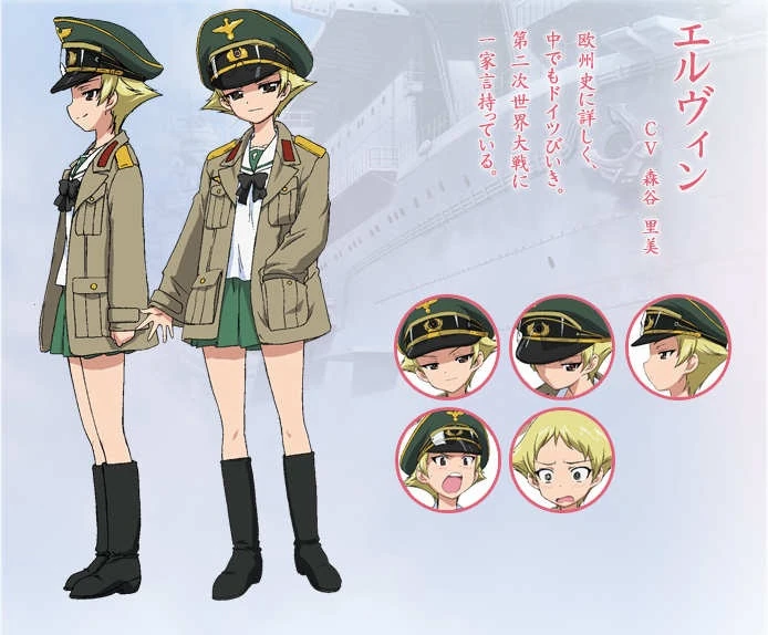 Erwin/Gallery | Girls und Panzer Wiki | Fandom
