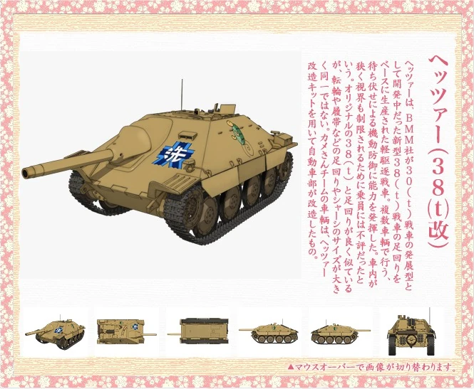 Hetzer/Gallery | Girls und Panzer Wiki | Fandom