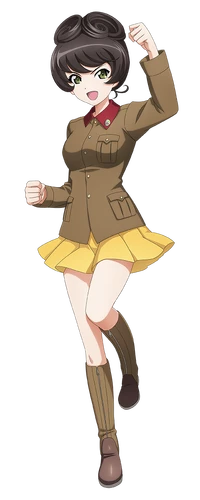 Hosomi Shizuko | Girls und Panzer Wiki Việt Nam | Fandom