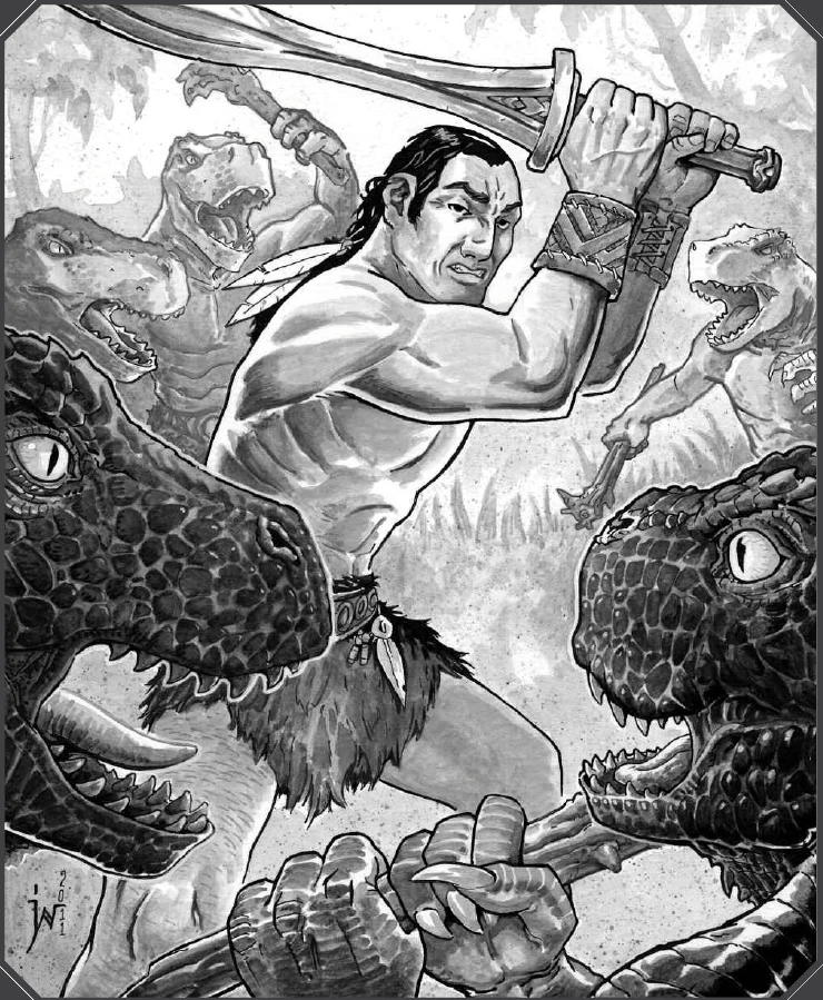 Людоящер (Dinoman) | GURPS_Wiki | Fandom