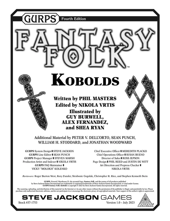 Fantasy Folk: Kobolds | GURPS Wiki | Fandom