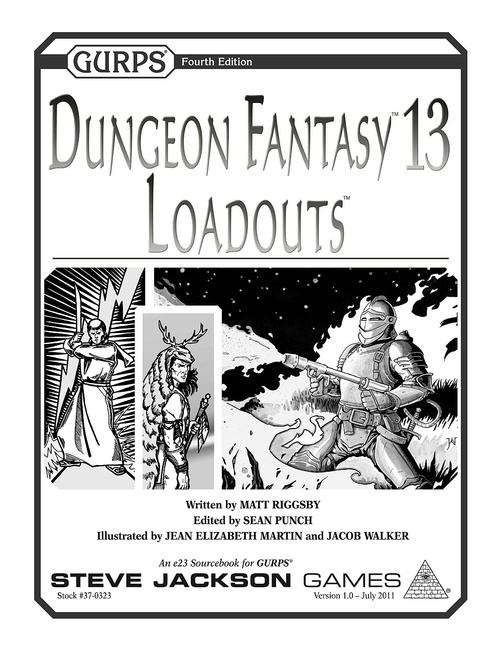 Dungeon Fantasy 13: Loadouts | GURPS Wiki | Fandom Dungeon Fantasy 13: Loadouts | GURPS Wiki | Fandom