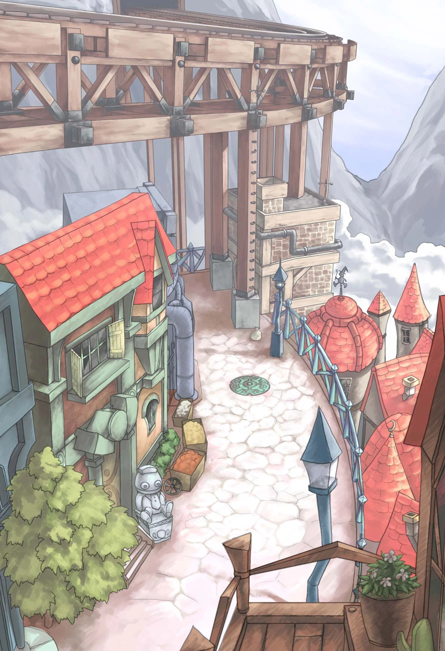 Tiese Town | Gurumin Wiki | Fandom